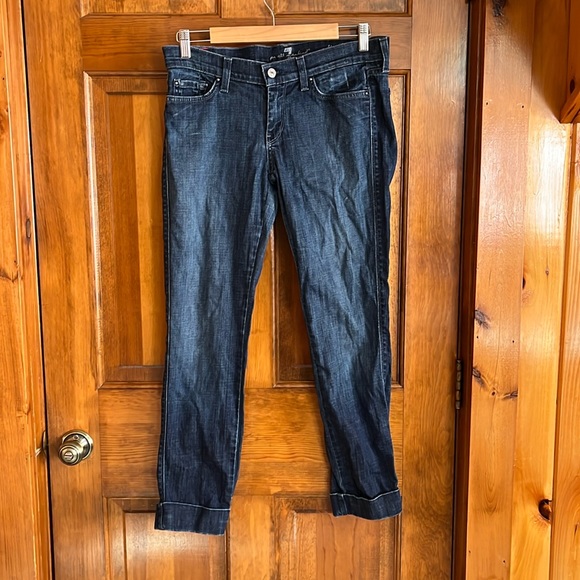 7 For All Mankind | Jeans | For All Man Kind Edie Flood Jeans Size 3 ...